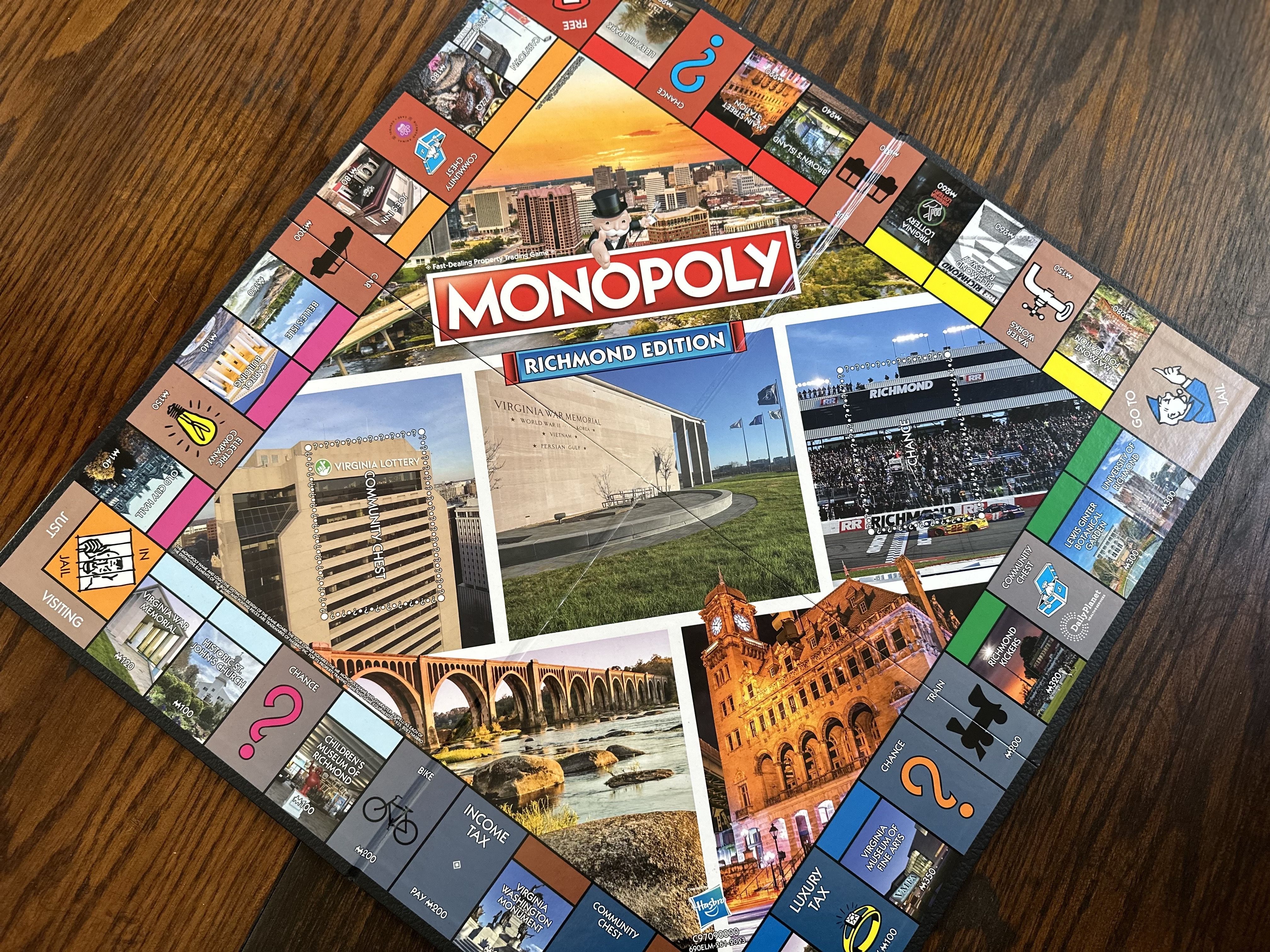 Where to buy the Richmond-themed Monopoly game - Axios Richmond