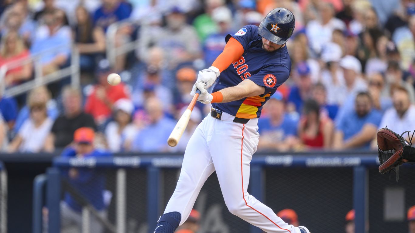 Houston Astros one week from Opening Day - Axios Houston