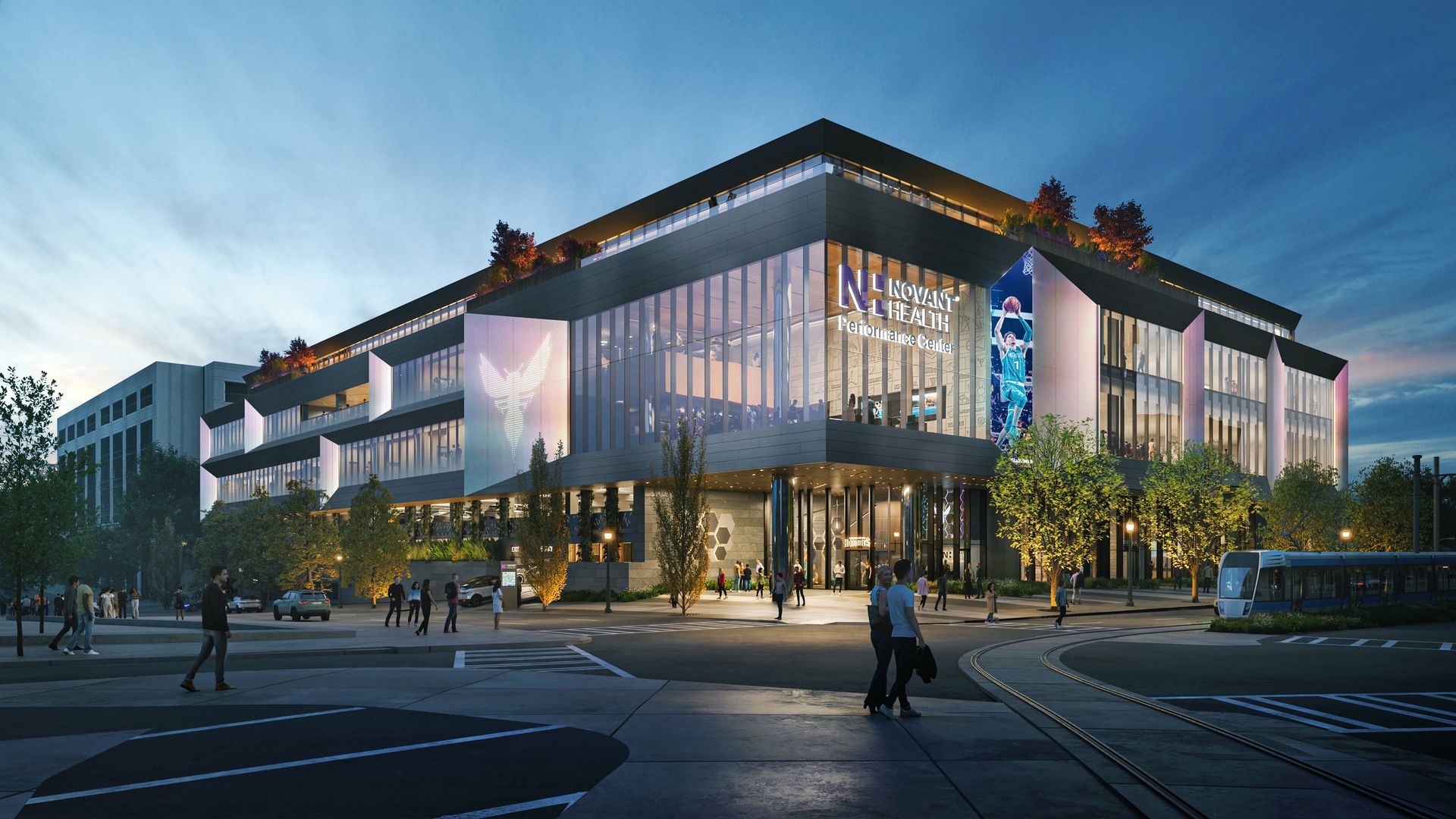 Hornets practice facility will be called Novant Health Performance ...