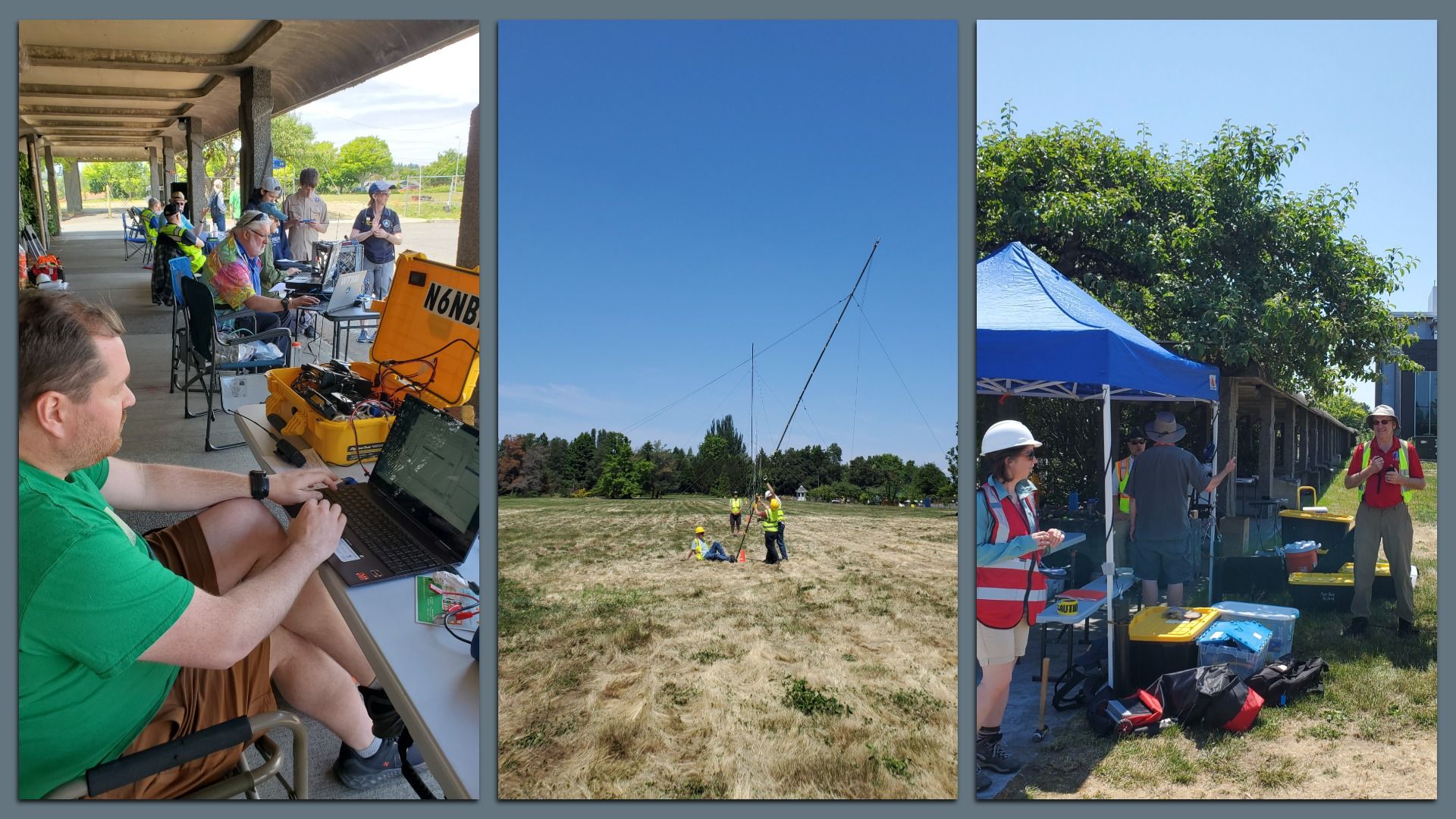 Seattle's ham radio buffs go off-grid to prep for disaster - Axios Seattle