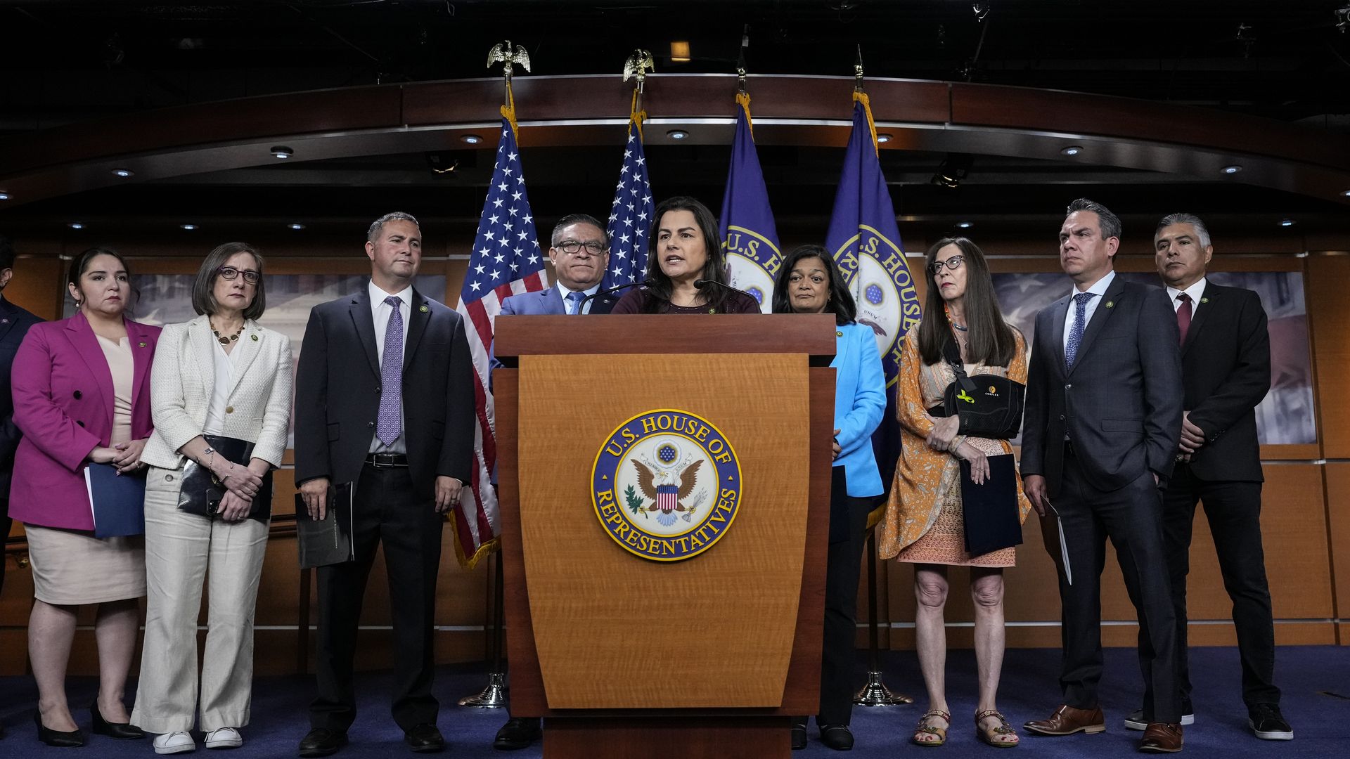 Democratic divide over immigration spills out among Hispanic lawmakers