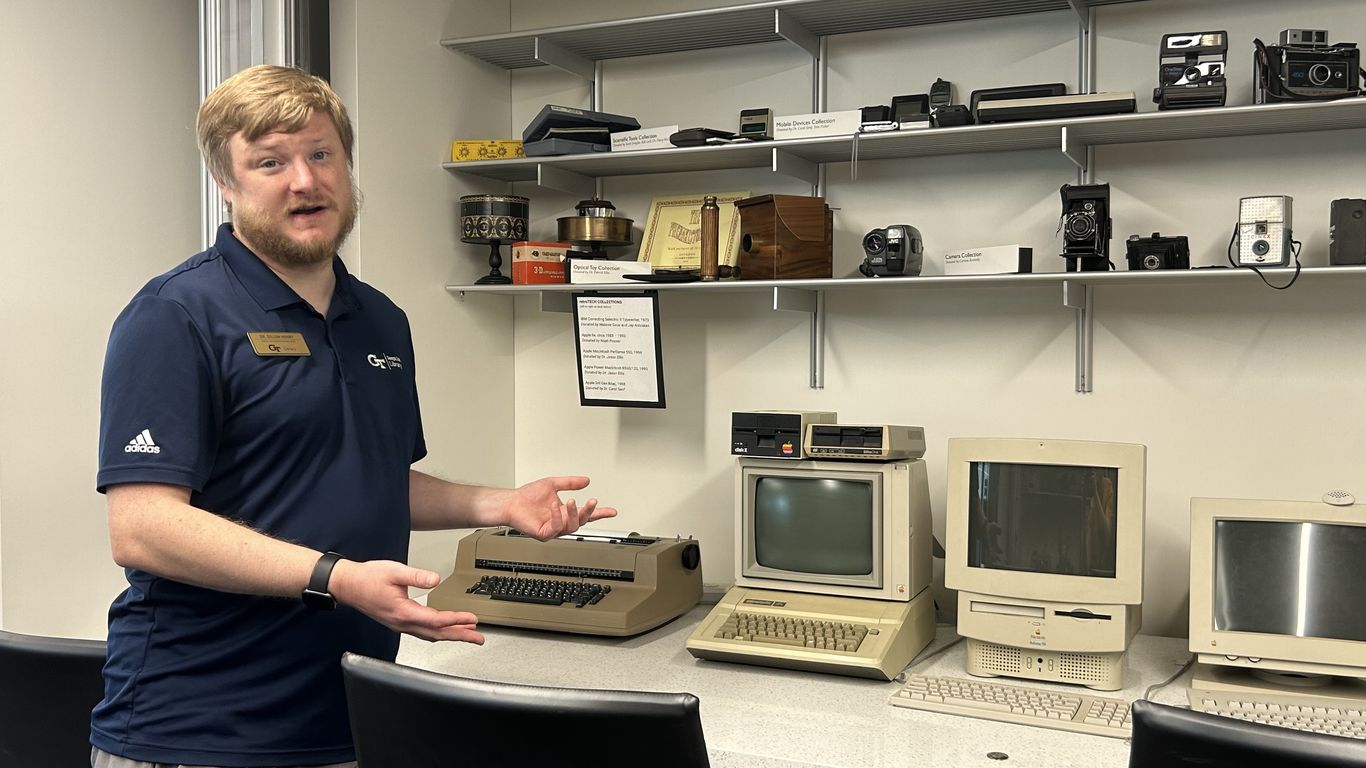 Georgia Tech's RetroTECH lab collects old video game consoles, cameras ...