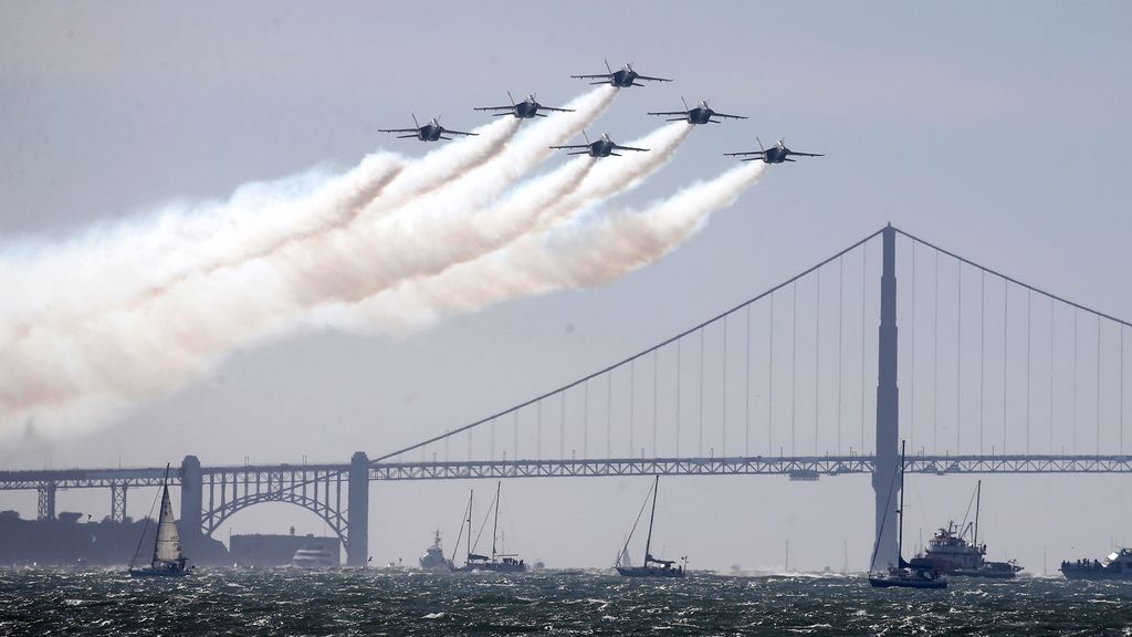 Fleet Week lands in San Francisco - Axios San Francisco
