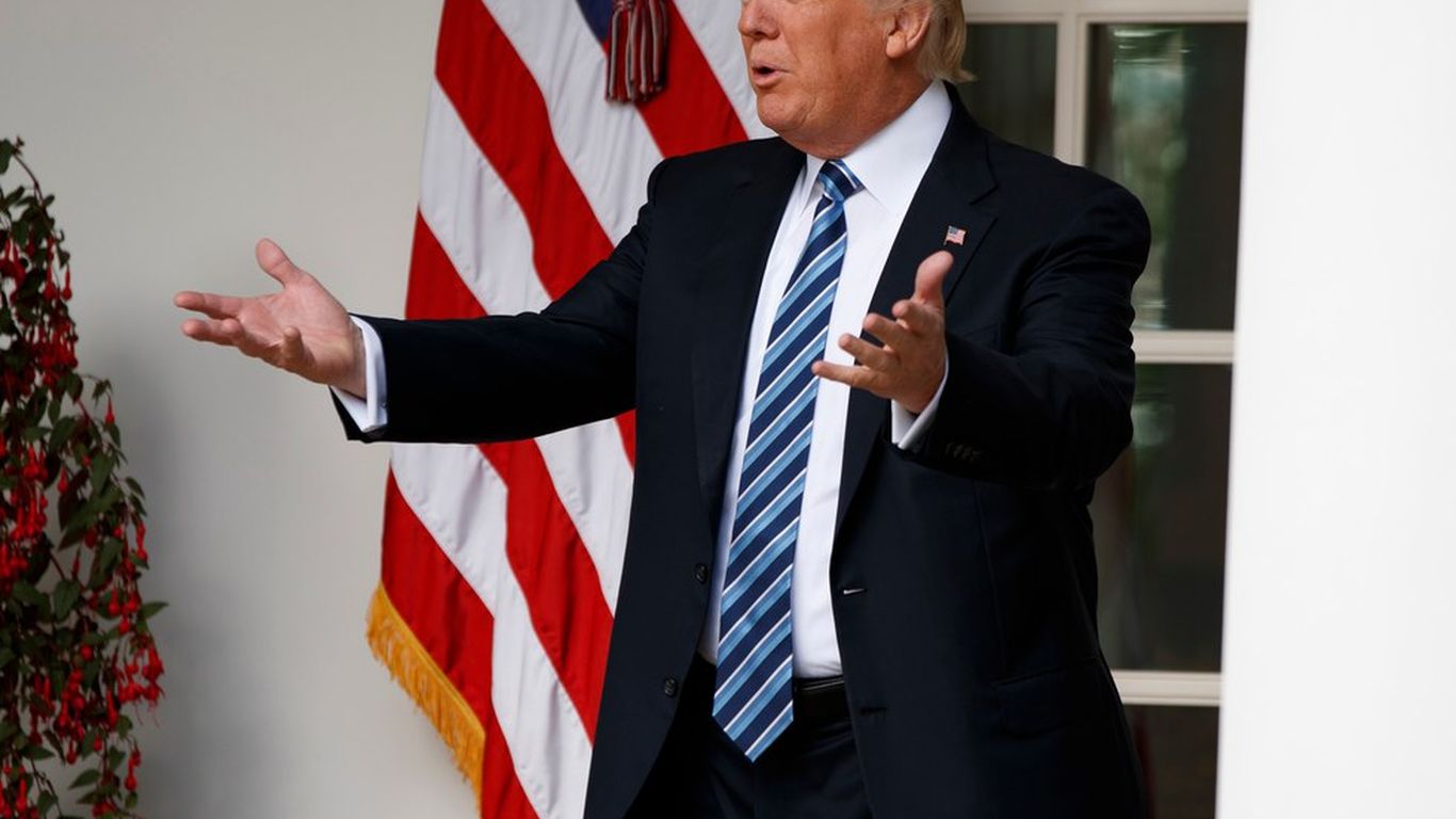 Trump reportedly says a government shutdown could help him