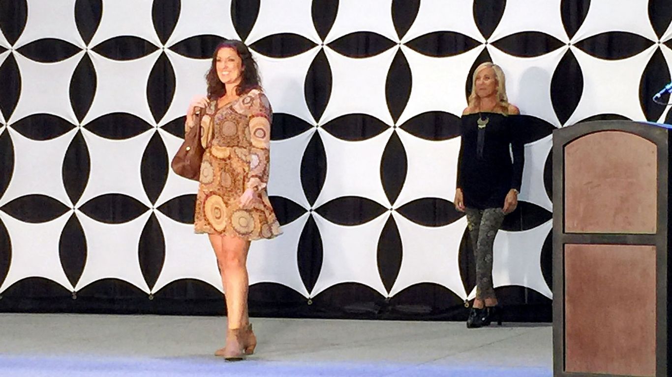 Behind the curtain: My day as a runway model - Axios Charlotte