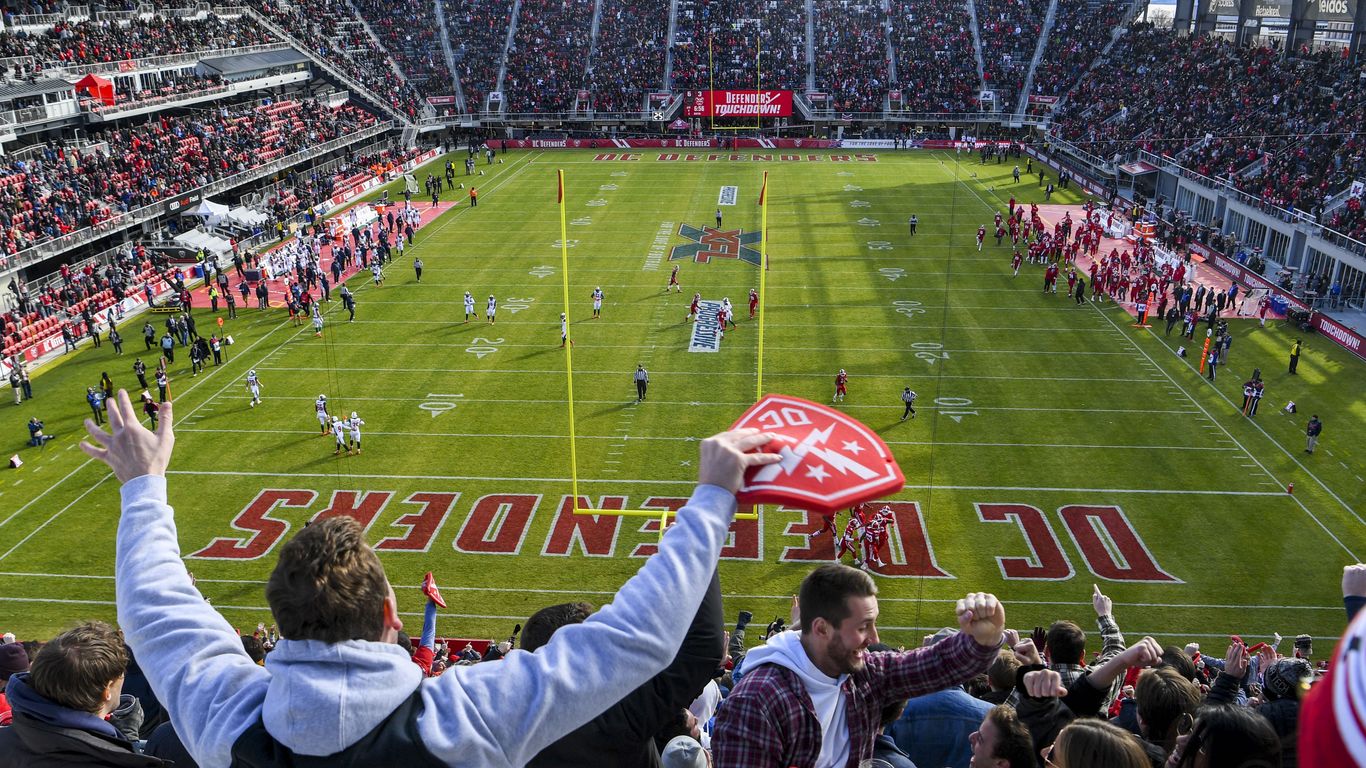 D.C.'s new football team is the Defenders - Axios Washington D.C.