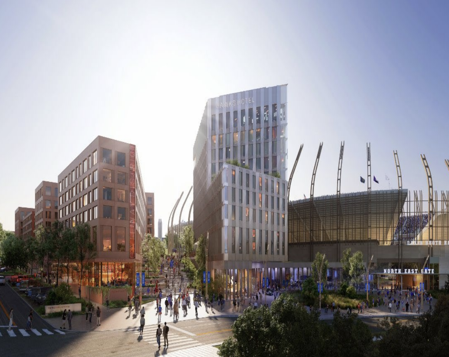 KU stadium renovation part of north campus overhaul - Axios Kansas City