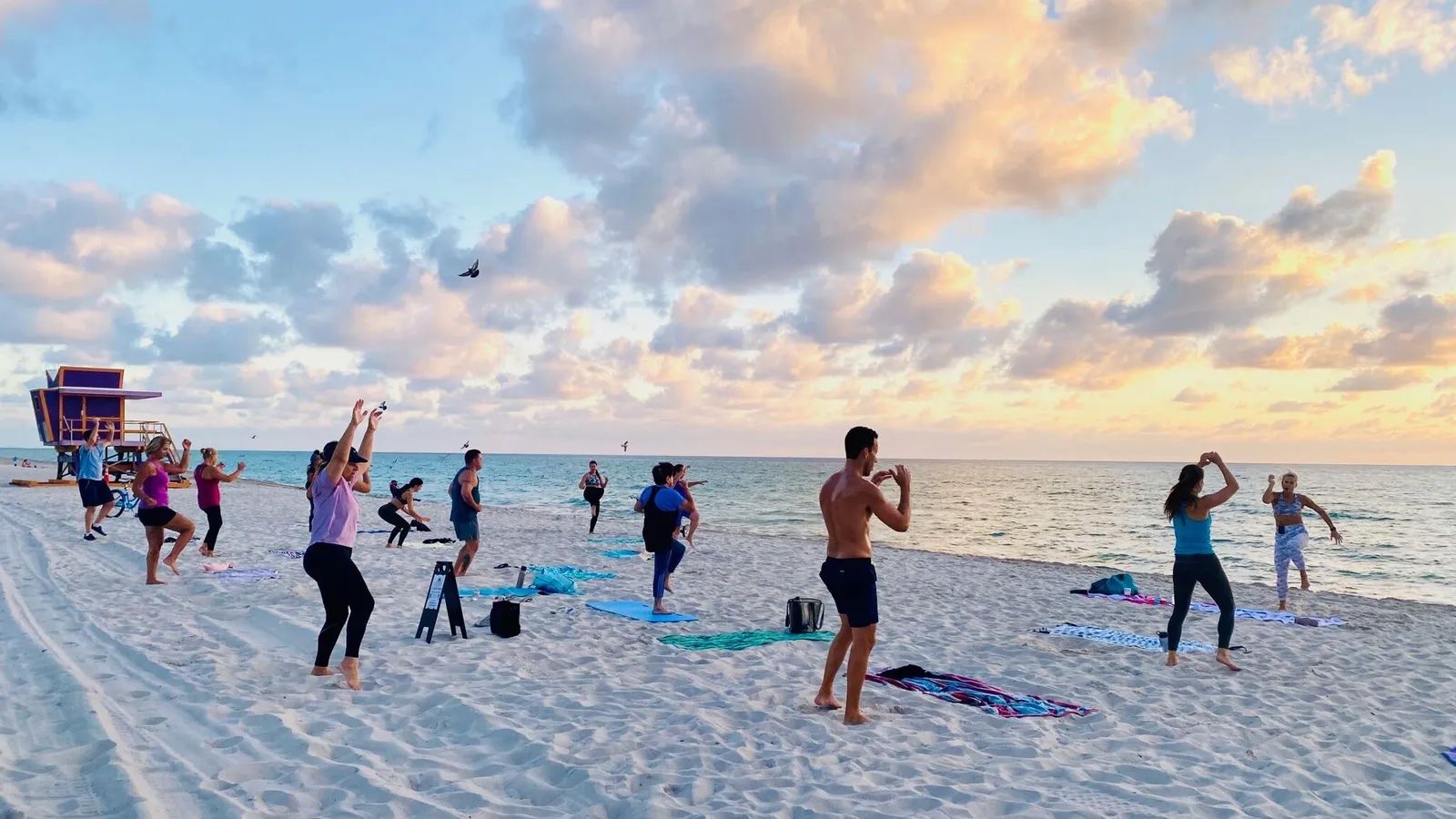 Try this early morning Miami Beach bootcamp workout - Axios Miami