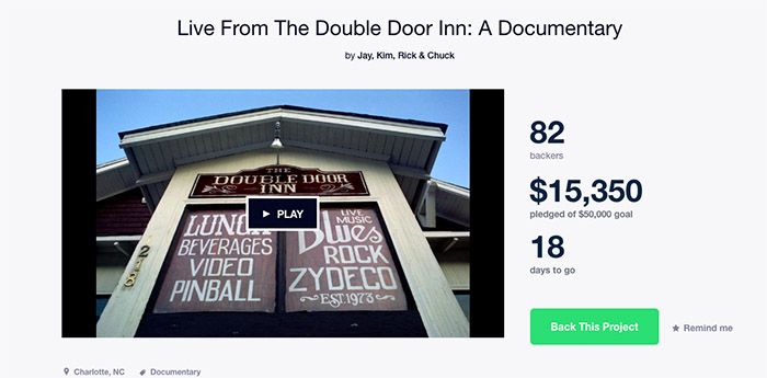 This Kickstarter campaign wants to help keep the Double Door Inn’s ...