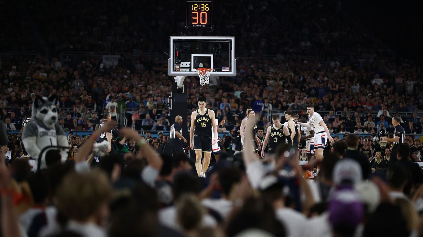 Purdue falls to UConn in NCAA championship game - Axios Indianapolis