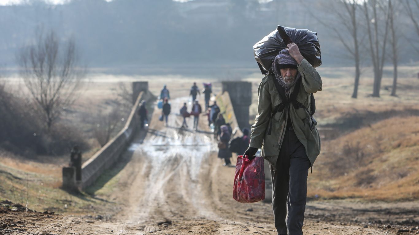 Syria's migrant crisis collides with geopolitics