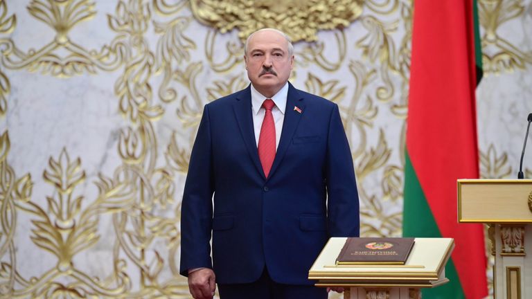 U.S. no longer recognizes Lukashenko as legitimate president of Belarus