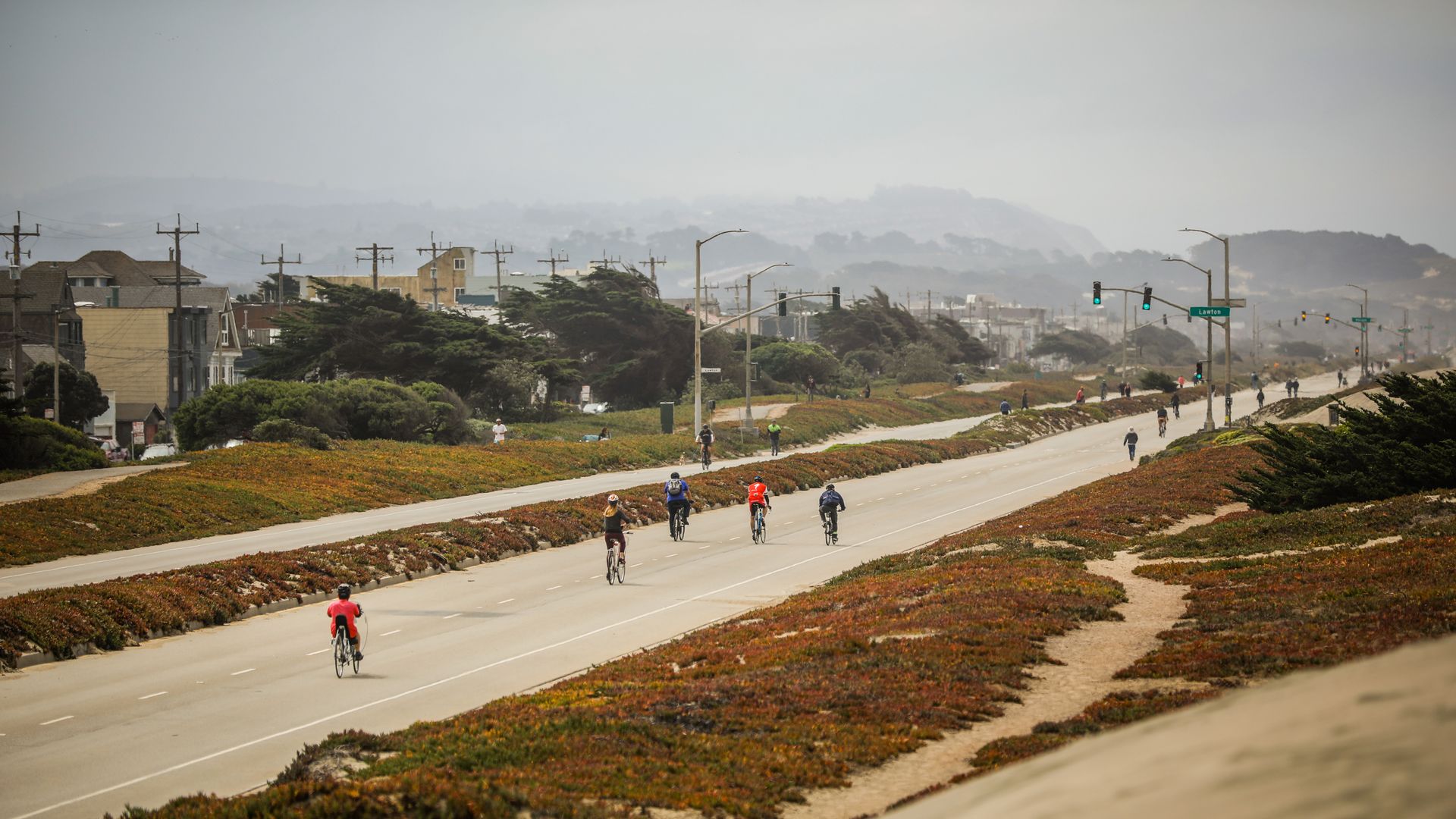 "Unlawful" Great Highway park faces legal challenge - Axios San Francisco