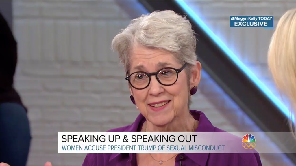 Trump accuser says he called her "the worst word"