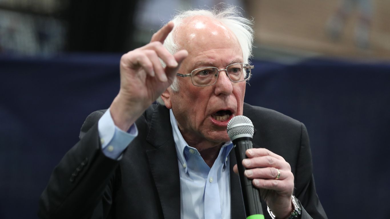 Bernie Sanders top in national poll post-Iowa