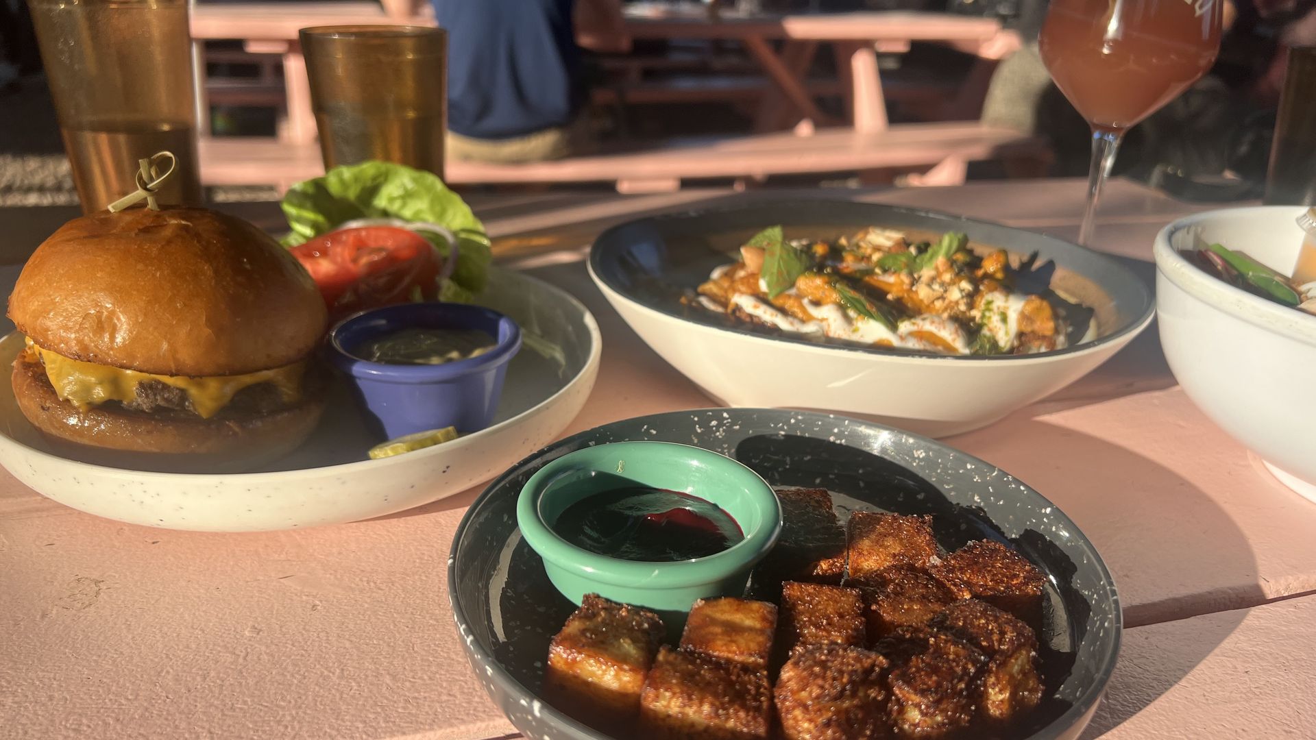 Better Half patio perfect for spring weather - Axios Austin