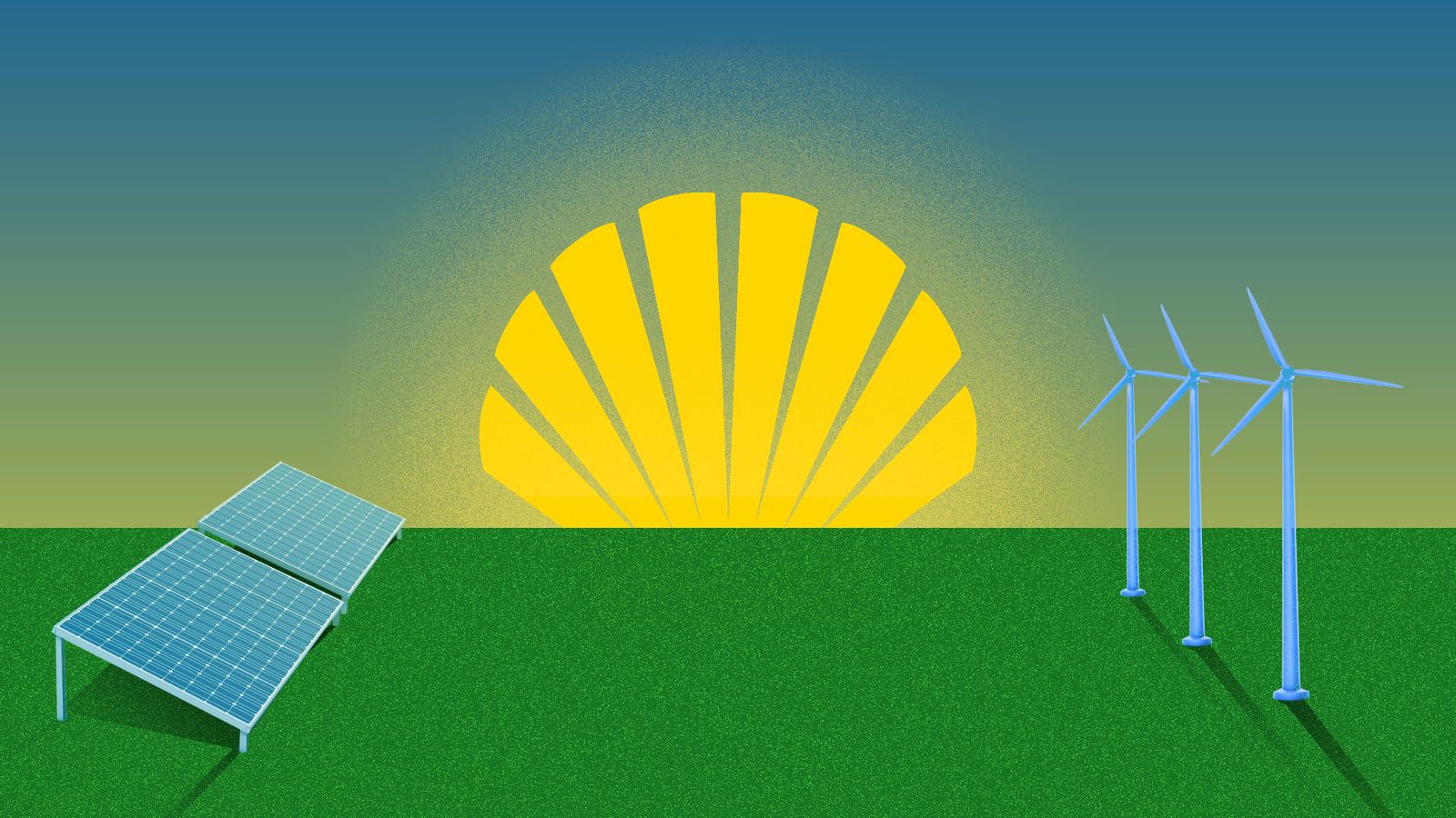 Shell leads big oil in clean energy shift