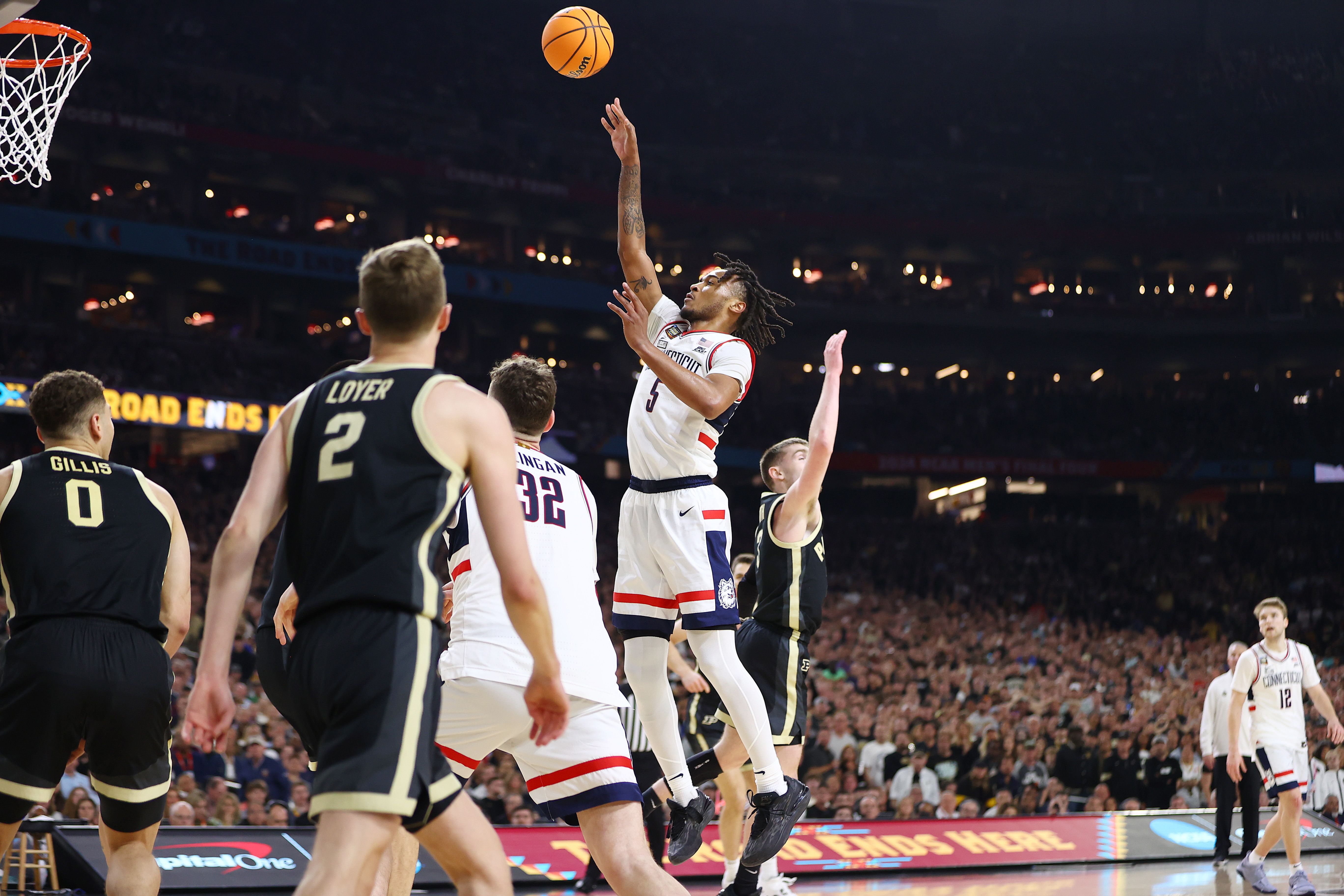 Photos: UConn beats Purdue to win NCAA men's basketball championship