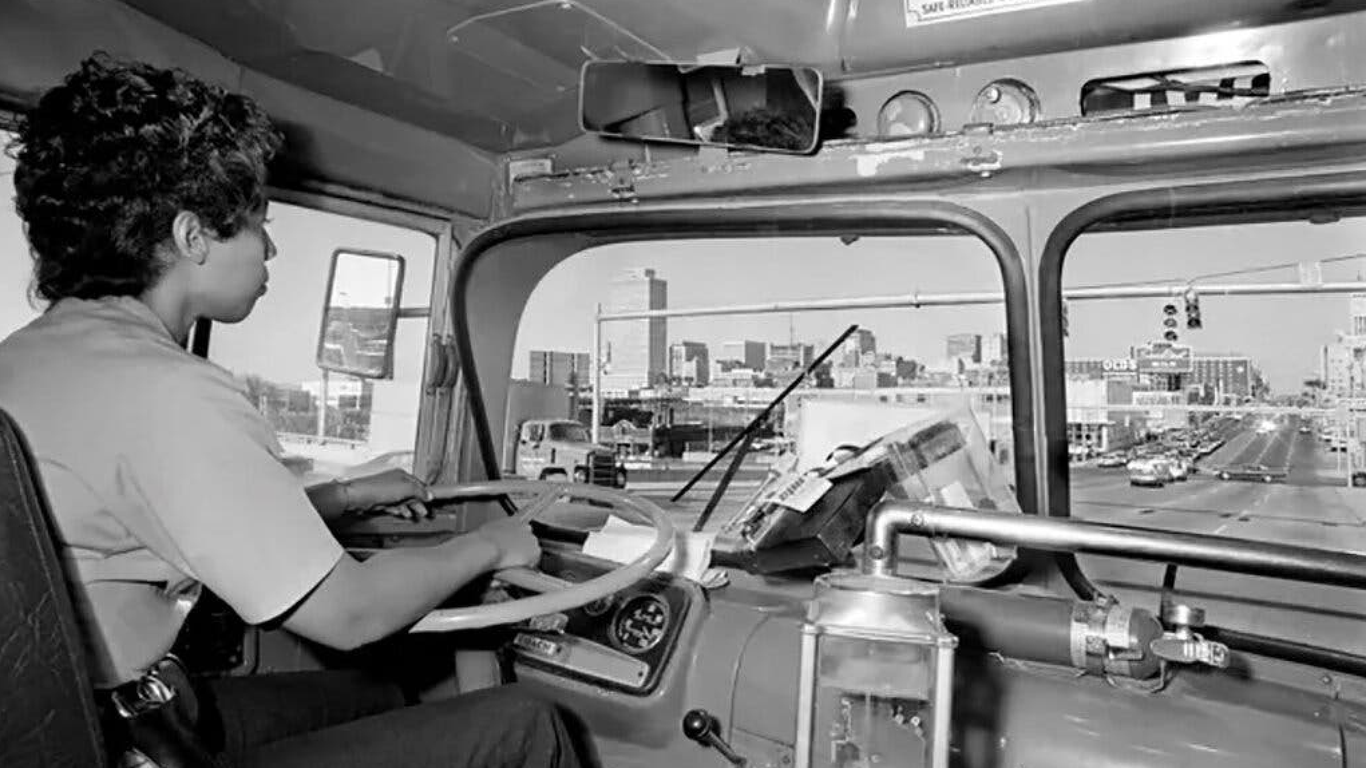 Nashville honors its first female bus driver - Axios Nashville
