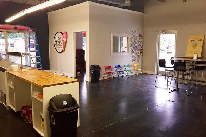 FIRST LOOK: Two Scoops Creamery is opening early next week - Axios ...