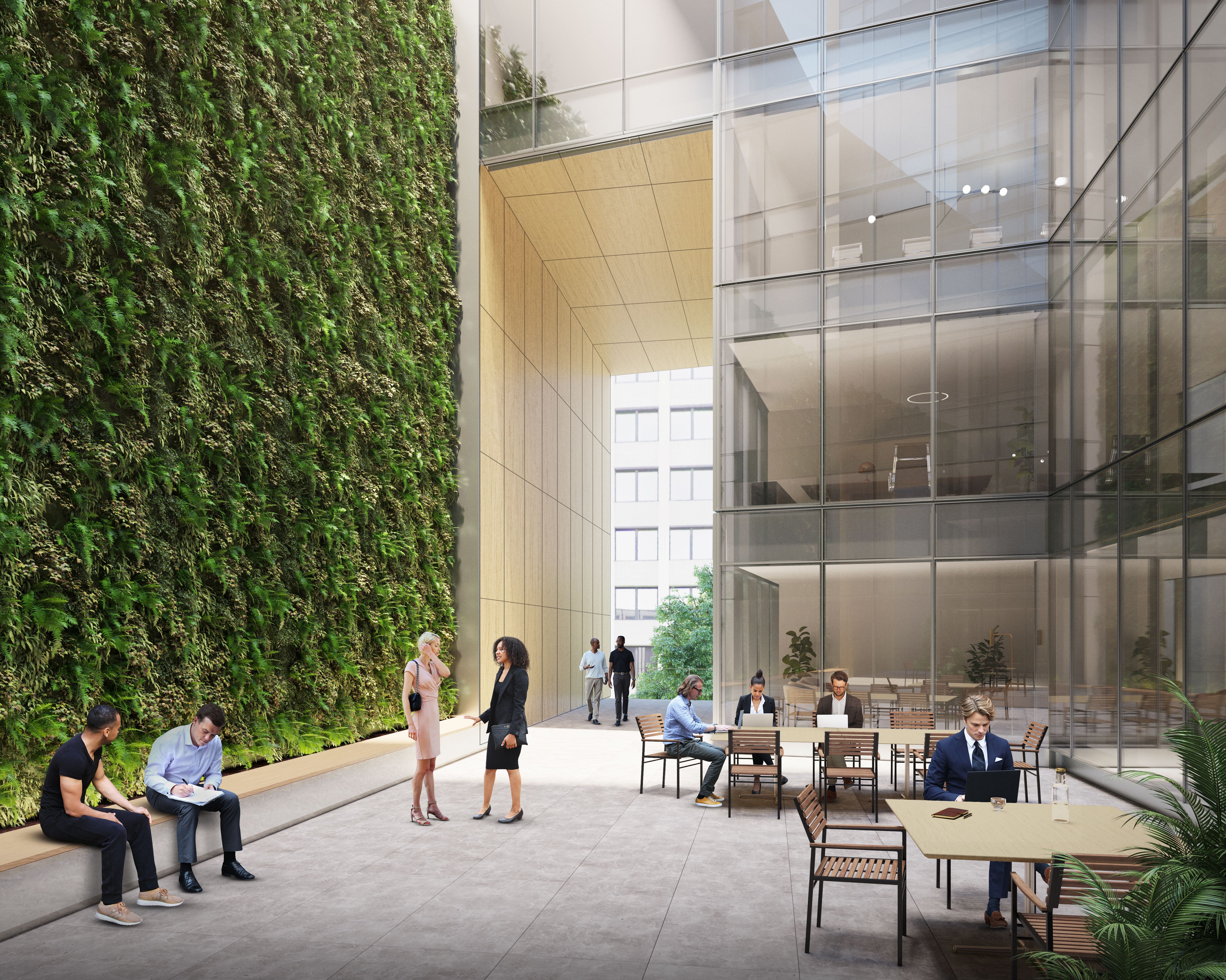 Downtown office developer uses stylish design to lure workers back ...