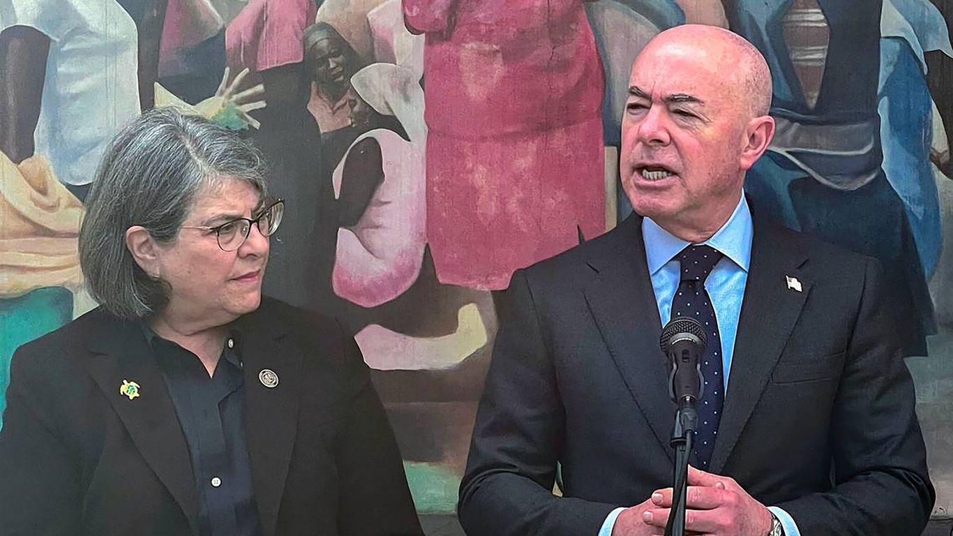 States sue over immigration policy that helped Haitians, Cubans - Axios ...