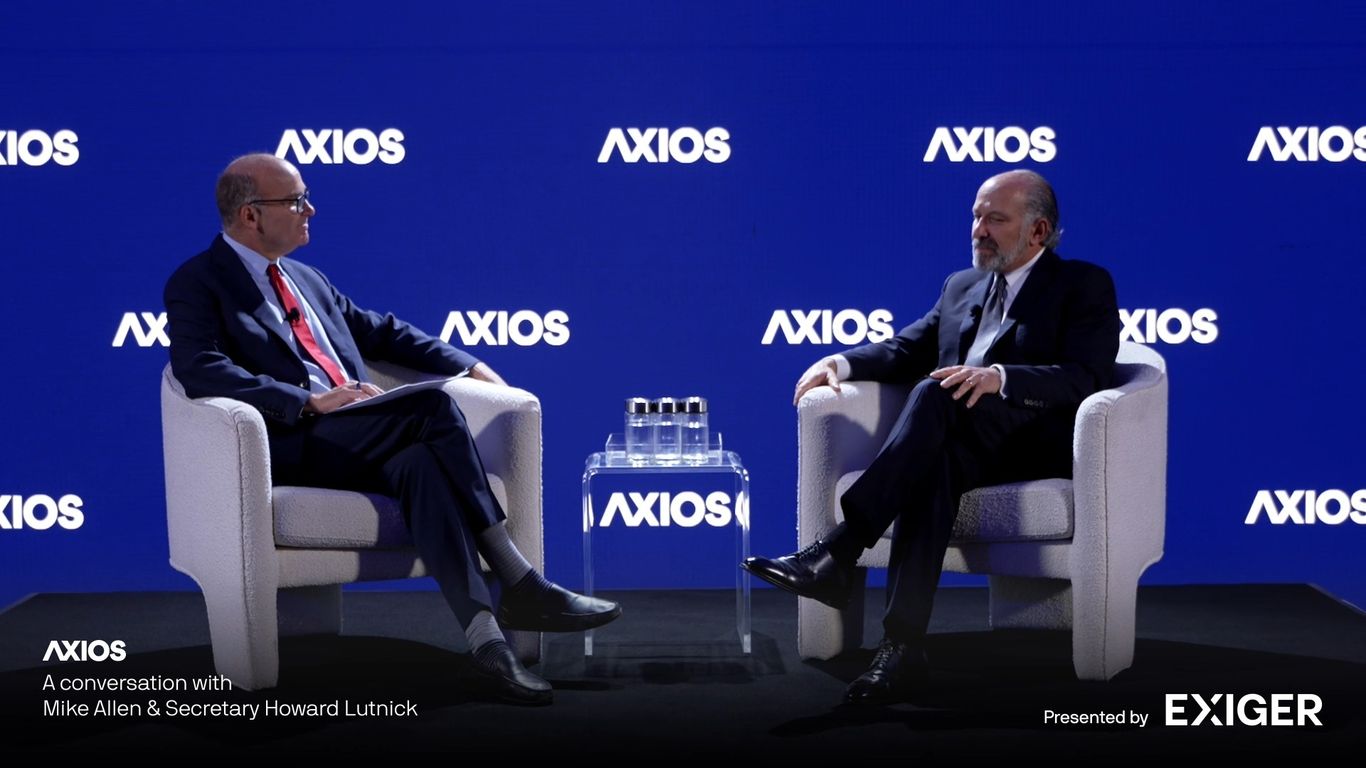 WATCH: Axios interviews Lutnick, Sen. Shaheen, CIA official Michael ...