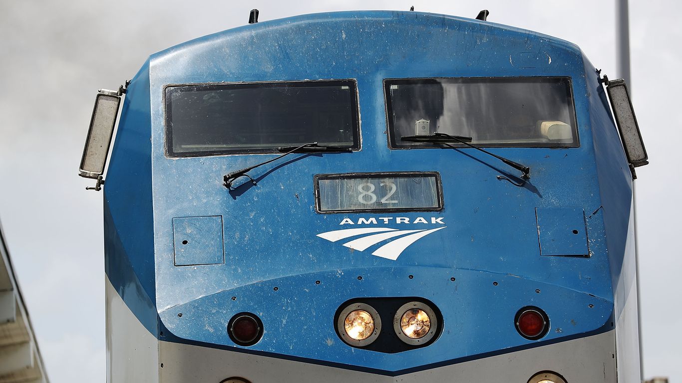 Amtrak train and tractor-trailer collide in Maryland
