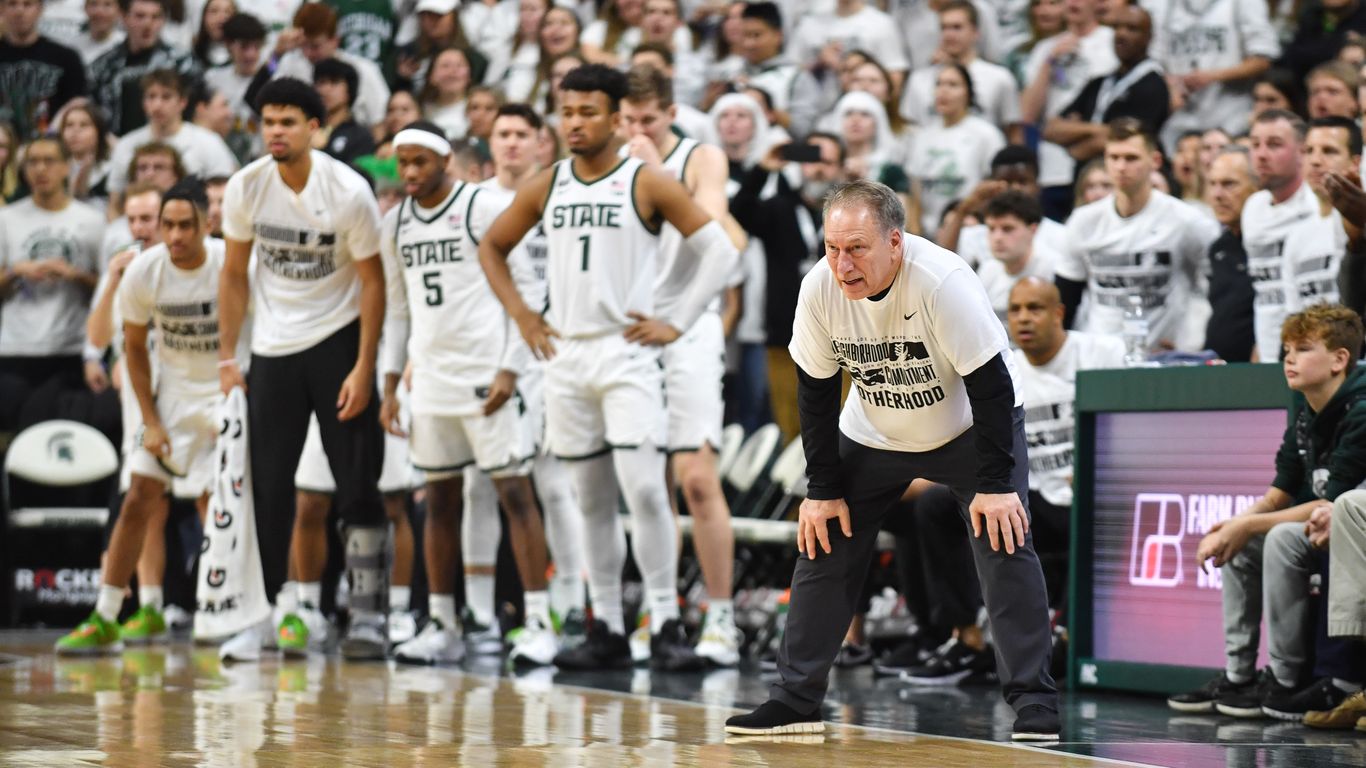 Michigan State's Tom Izzo to coach in 25th straight March Madness ...