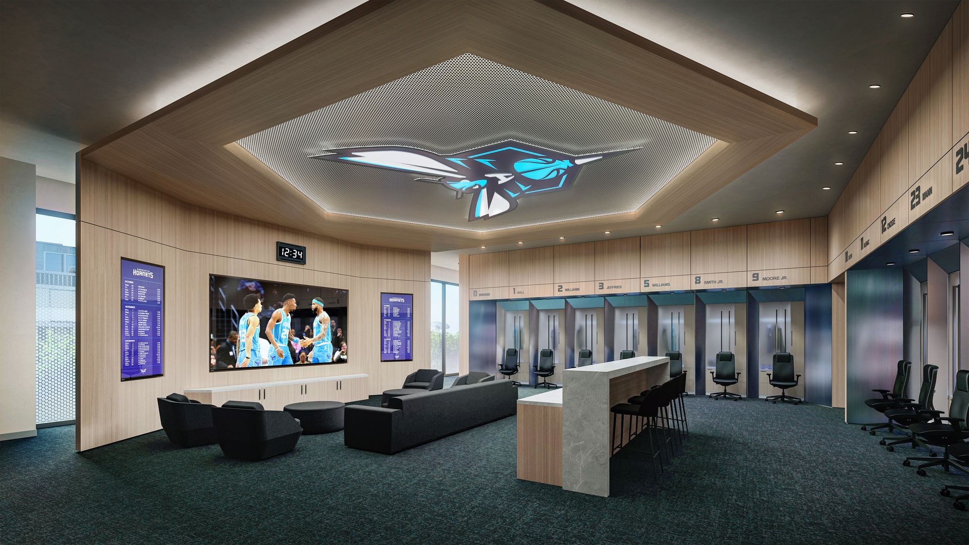 Hornets practice facility will be called Novant Health Performance Center - Axios Charlotte