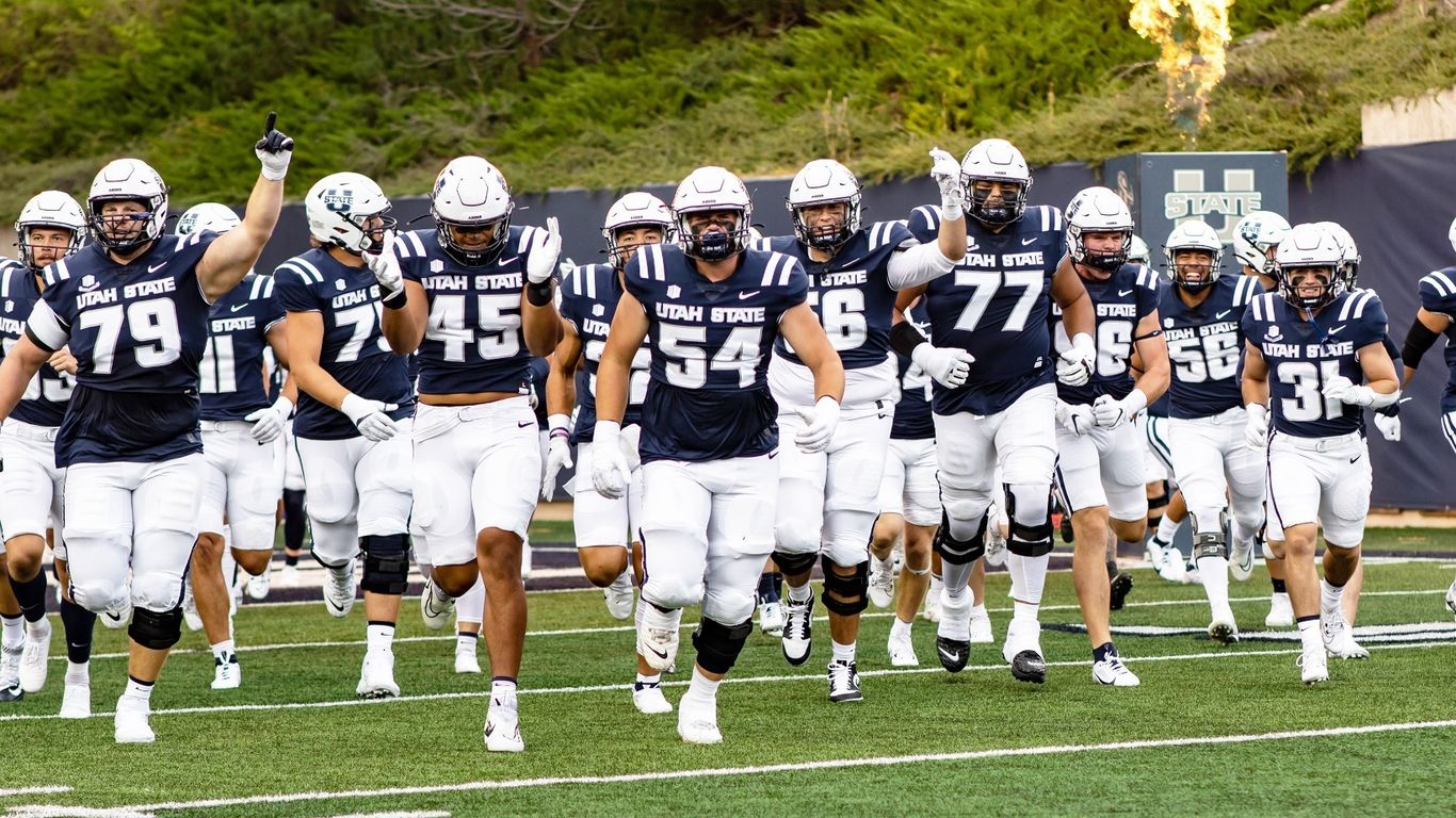 Utah State Aggies take on Colorado State Rams this weekend - Axios Salt ...