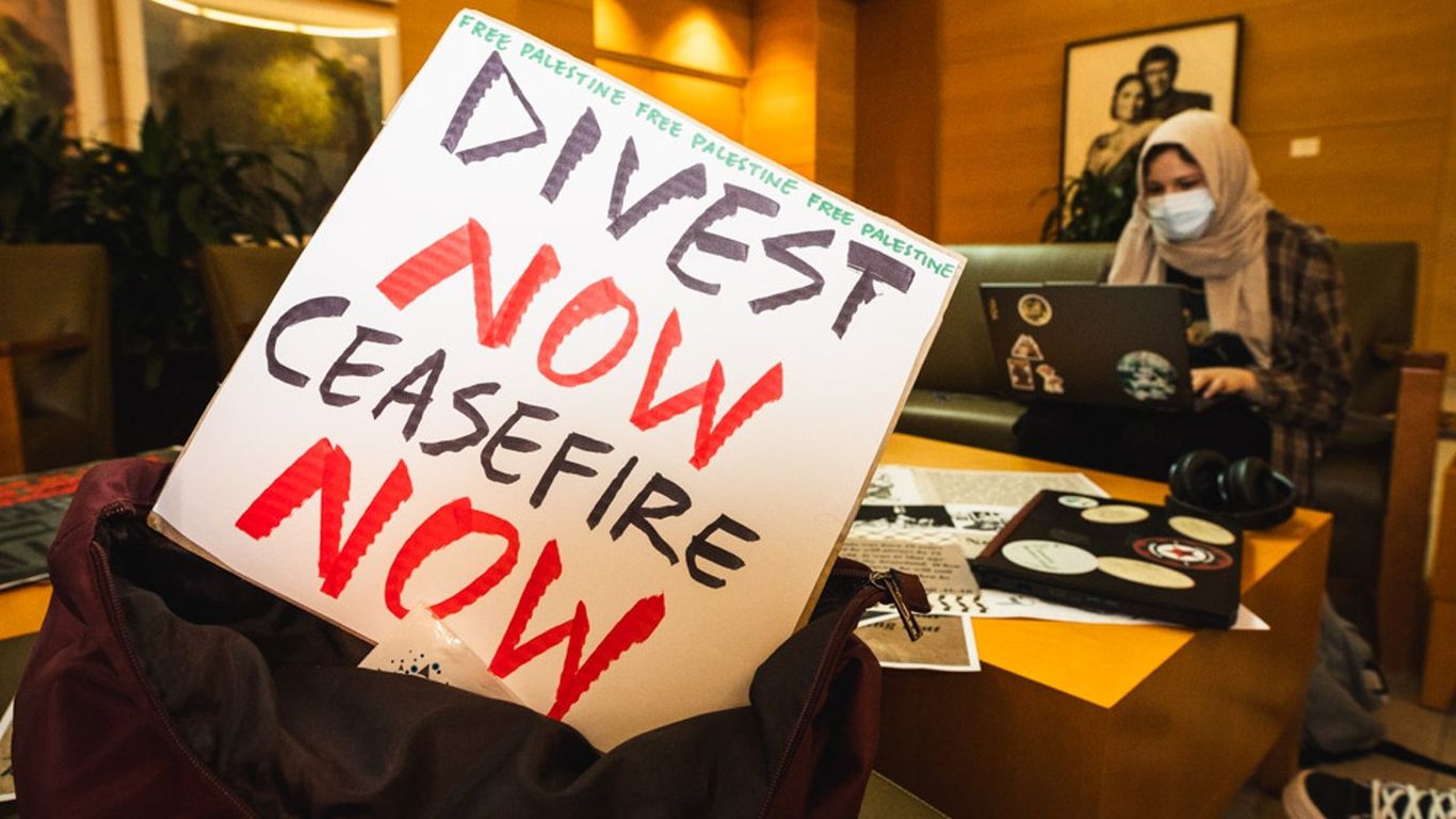 USF students end hunger strike over Israel-Hamas war - Axios Tampa Bay