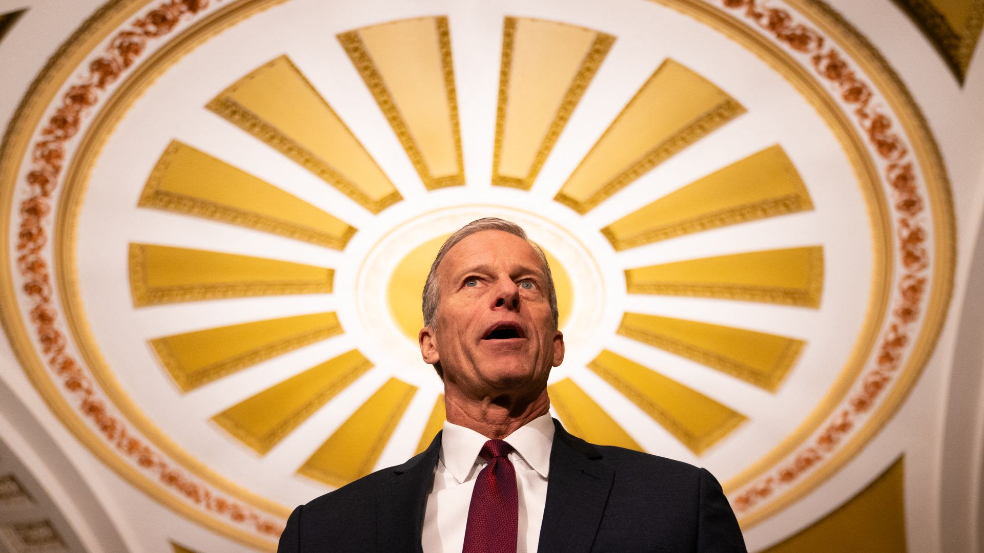 John Thune will tell Trump when he think he's wrong