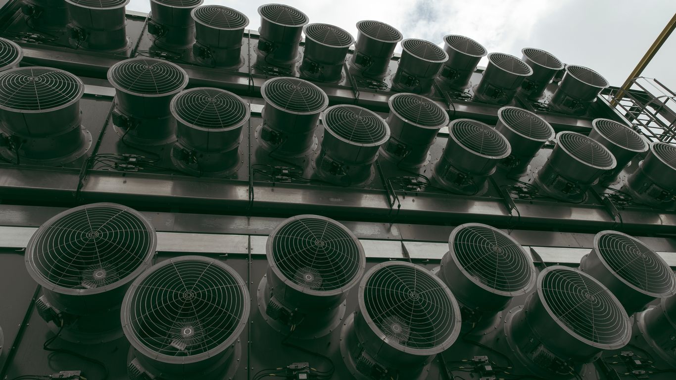 What the Climeworks Mammoth direct air capture plant sounds like