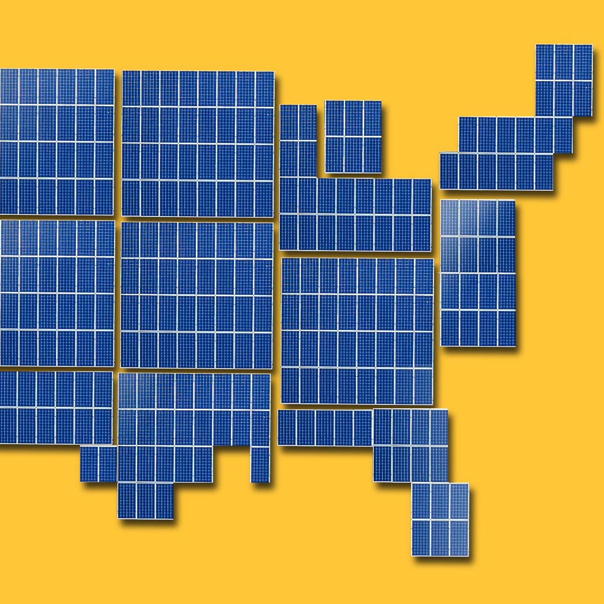 Solar Panel Texture Sketchup