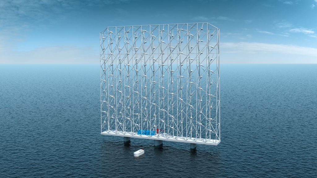 New offshore windmill design has lots of fans