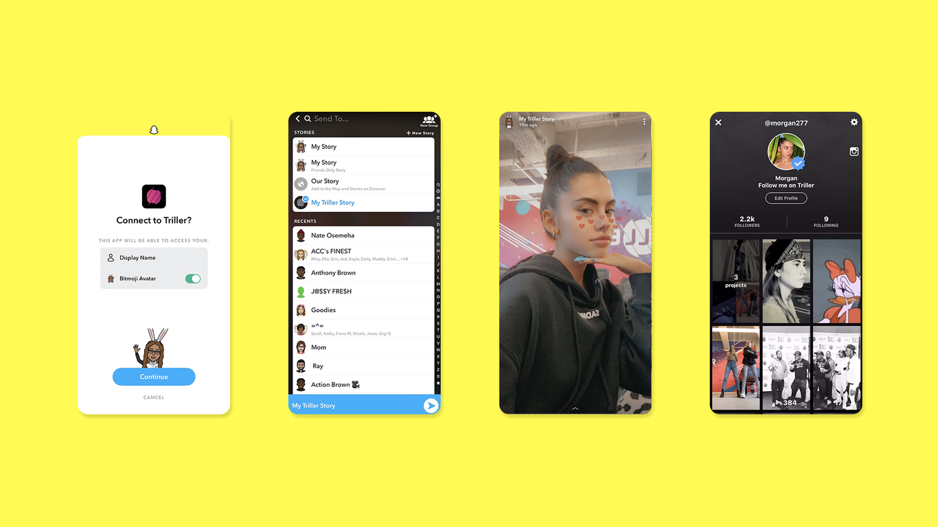 Snapchat says developers can integrate Stories into their own apps
