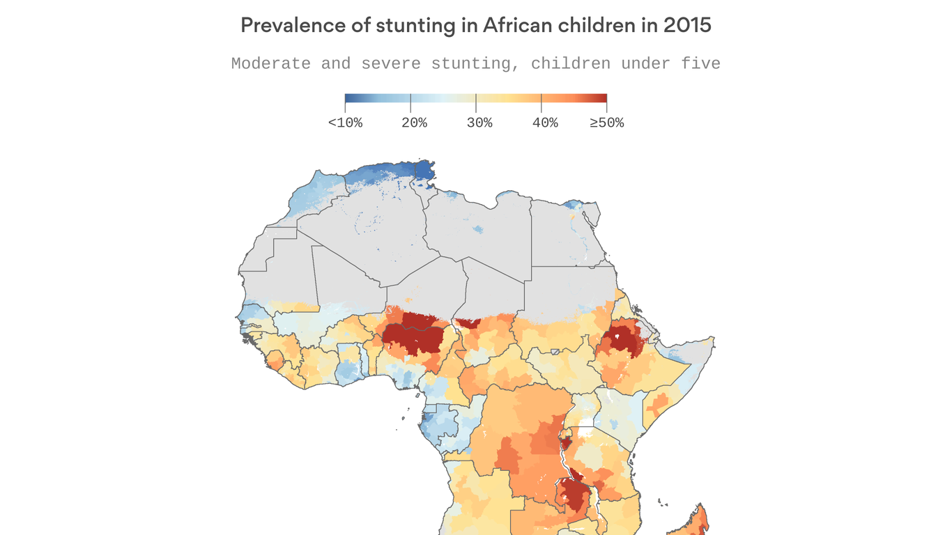 Precision maps pinpoint areas of improvement and failure in Africa