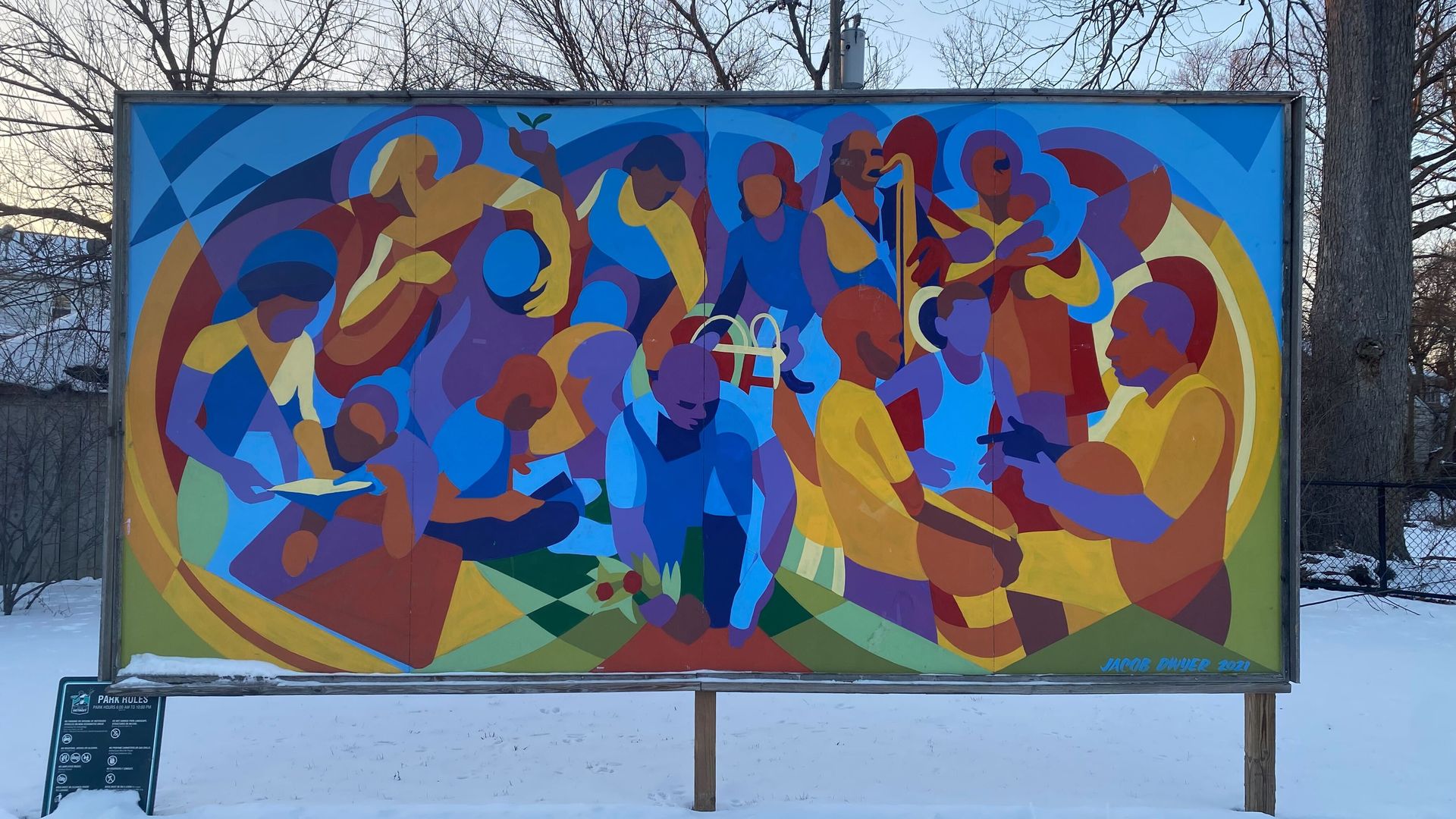 1 piece of outdoor art to go - Axios Detroit