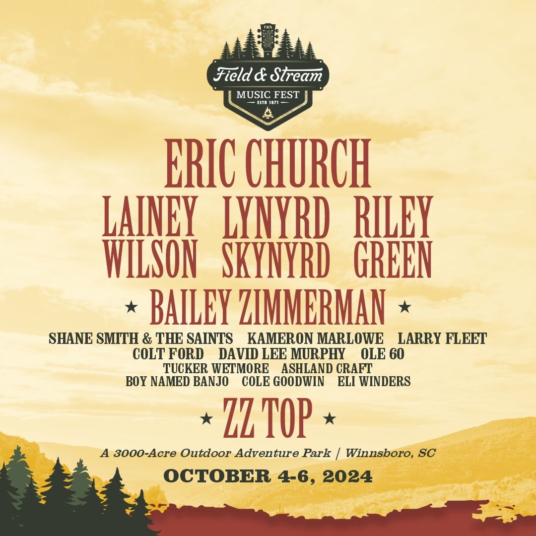 Eric Church, Morgan Wallen create Field & Stream Music Fest in South ...