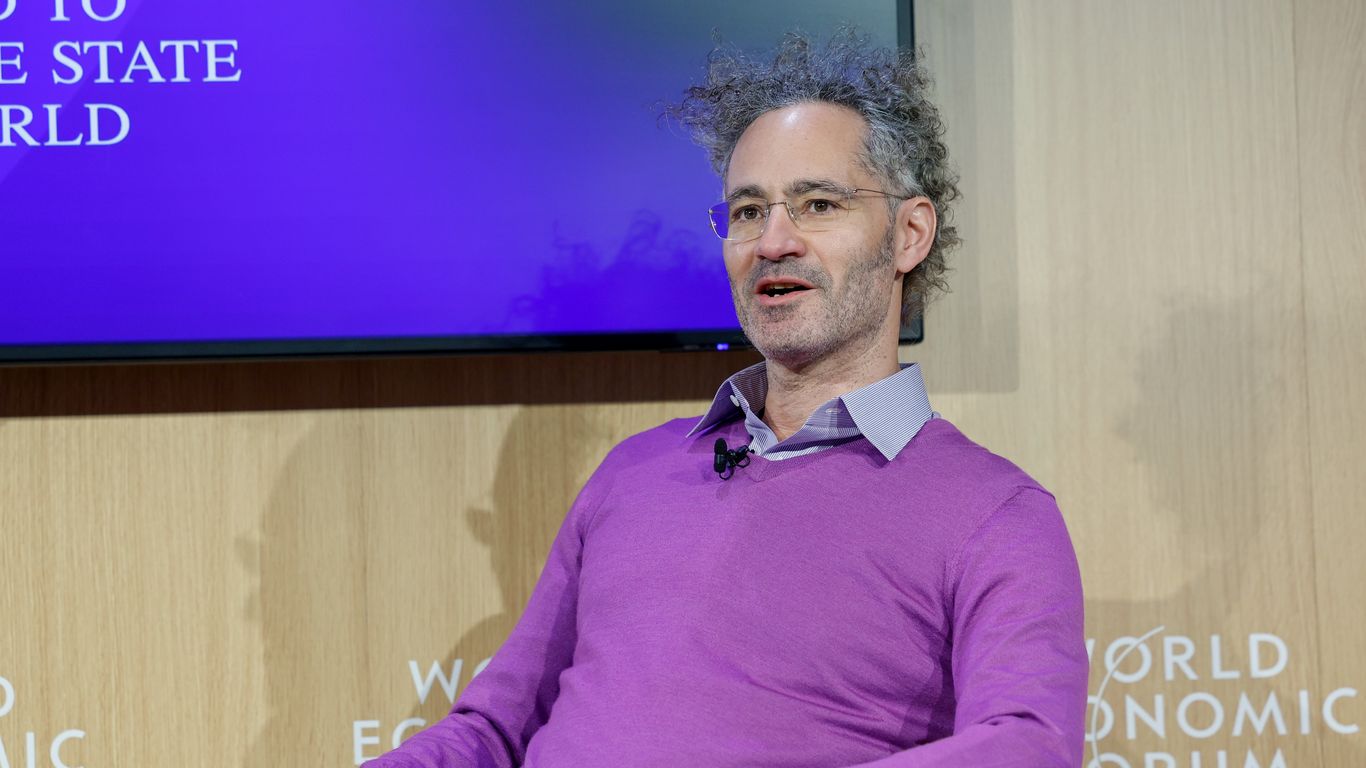 Axios Finish Line: How Palantir CEO Alex Karp trains