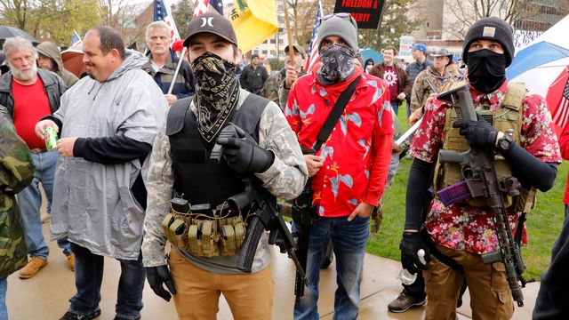 In photos: Protesters storm Michigan Capitol over coronavirus restrictions