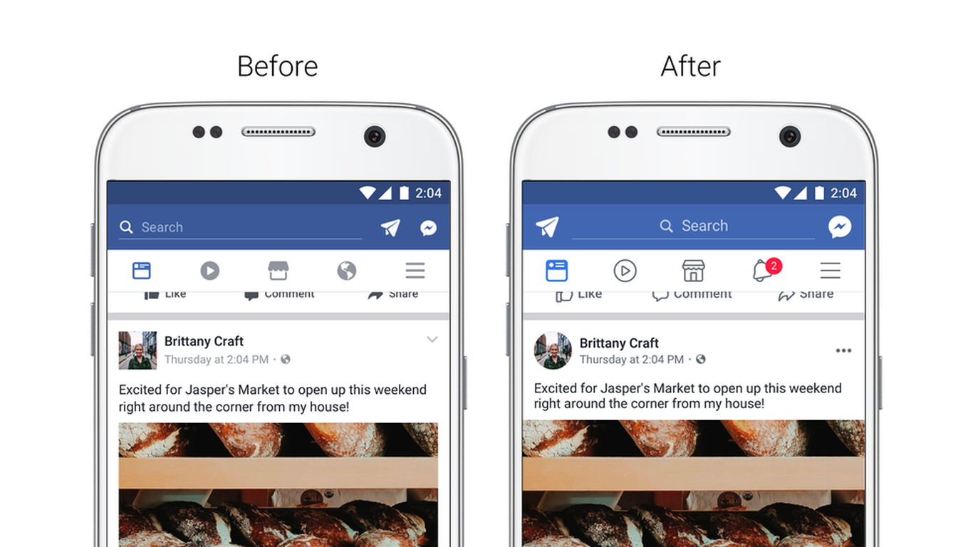 Facebook redesigns the News Feed