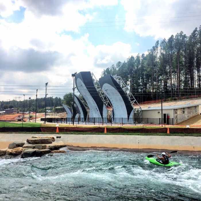 Soon you’ll be able to rock climb rope-less over water at the USNWC ...