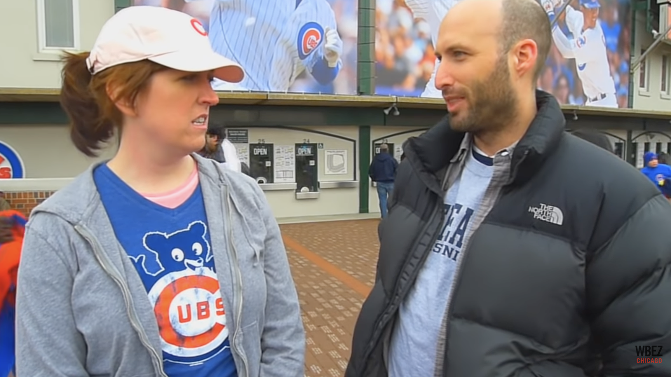 Chicago's Drunk Cubs Fan shares her best day ever in the city - Axios ...