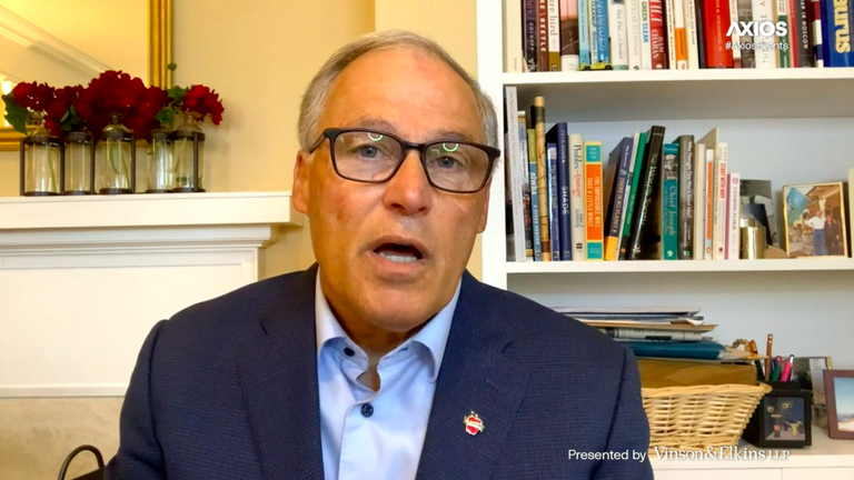 Gov. Jay Inslee describes “cataclysmic” fire conditions in Washington