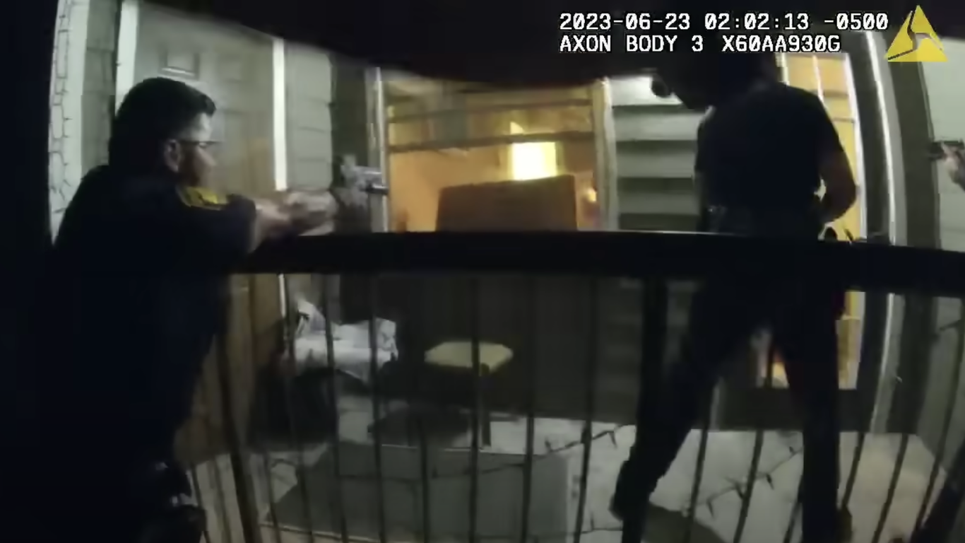 San Antonio police charged with murder in death of woman with a hammer ...