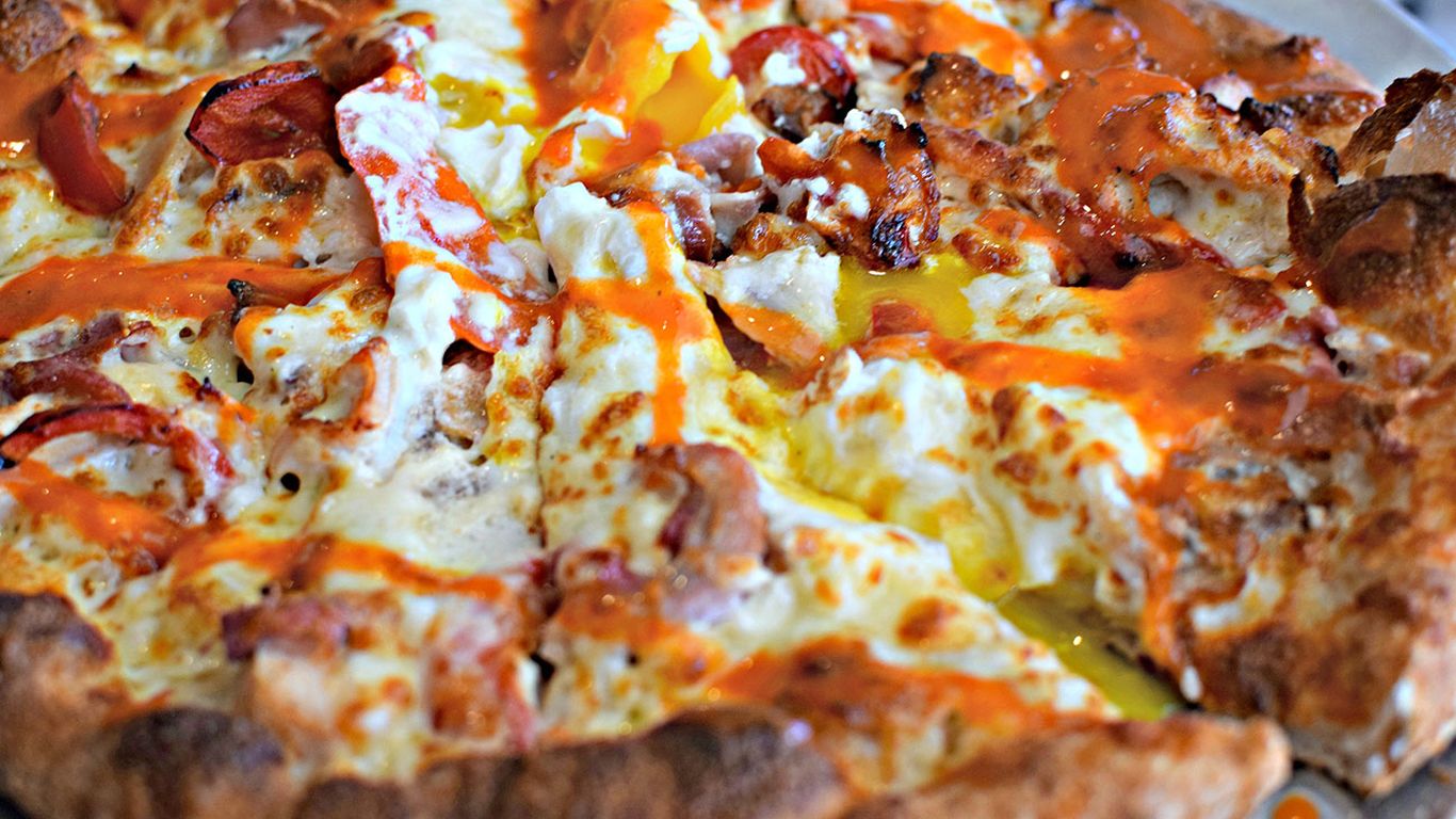 Pure Pizza debuts brunch this Sunday. Menu options include: Waffles ...