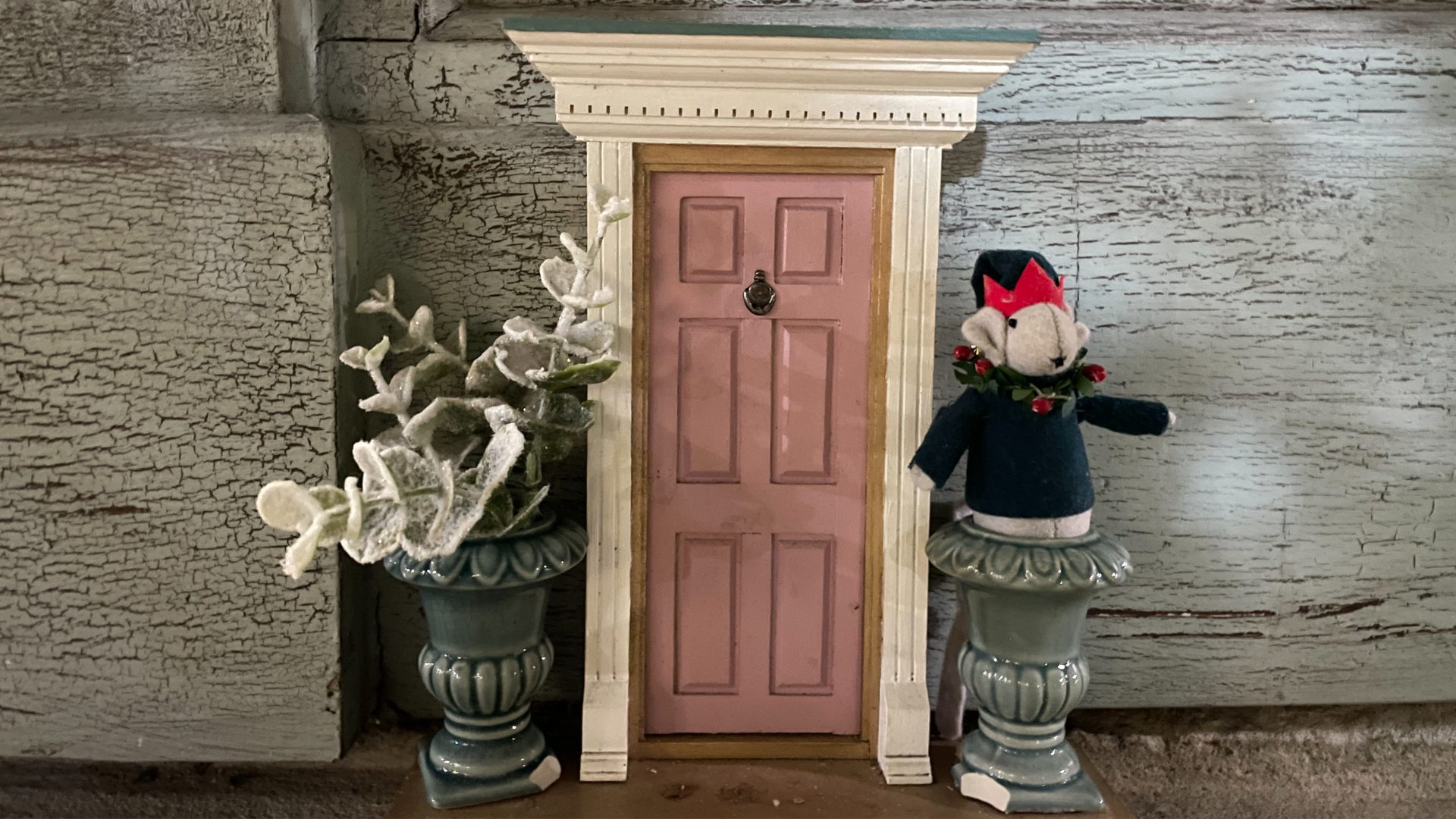 McKinney tiny doors decorated for Christmas - Axios Dallas