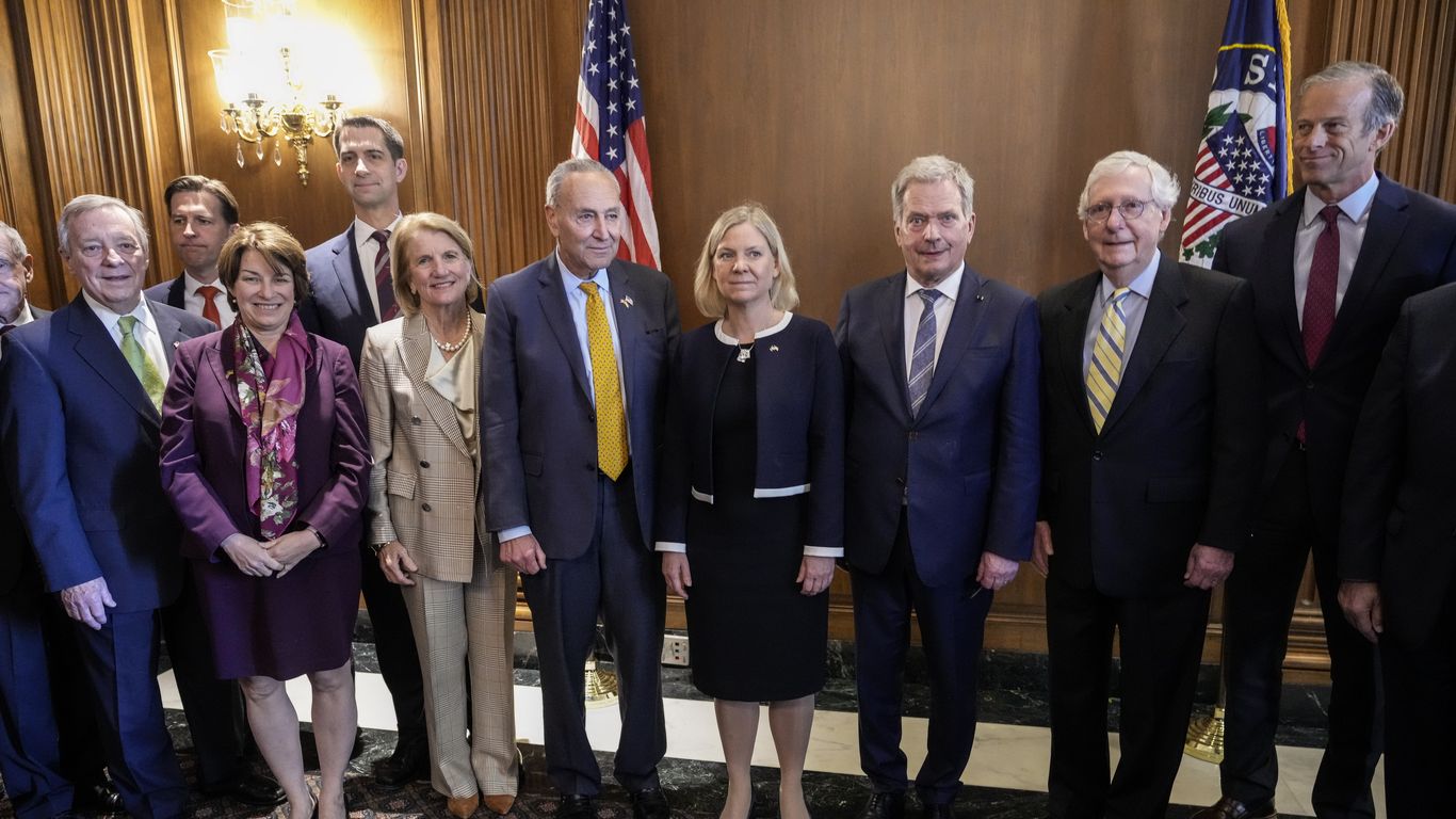 Senate votes to ratify NATO membership for Finland and Sweden